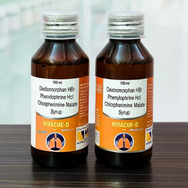Rivacuf-D Cough Syrup 100ml | Fast Relief from Cold & Cough